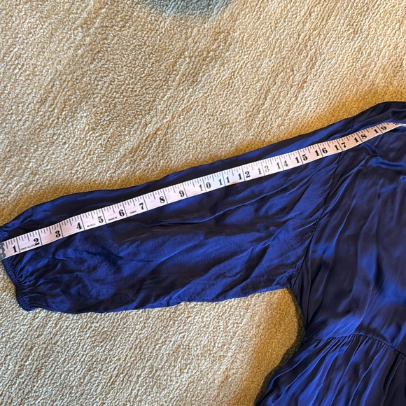Zenobia | Dresses | Made In Italy Zenobia Satin Navy Blue | Poshmark